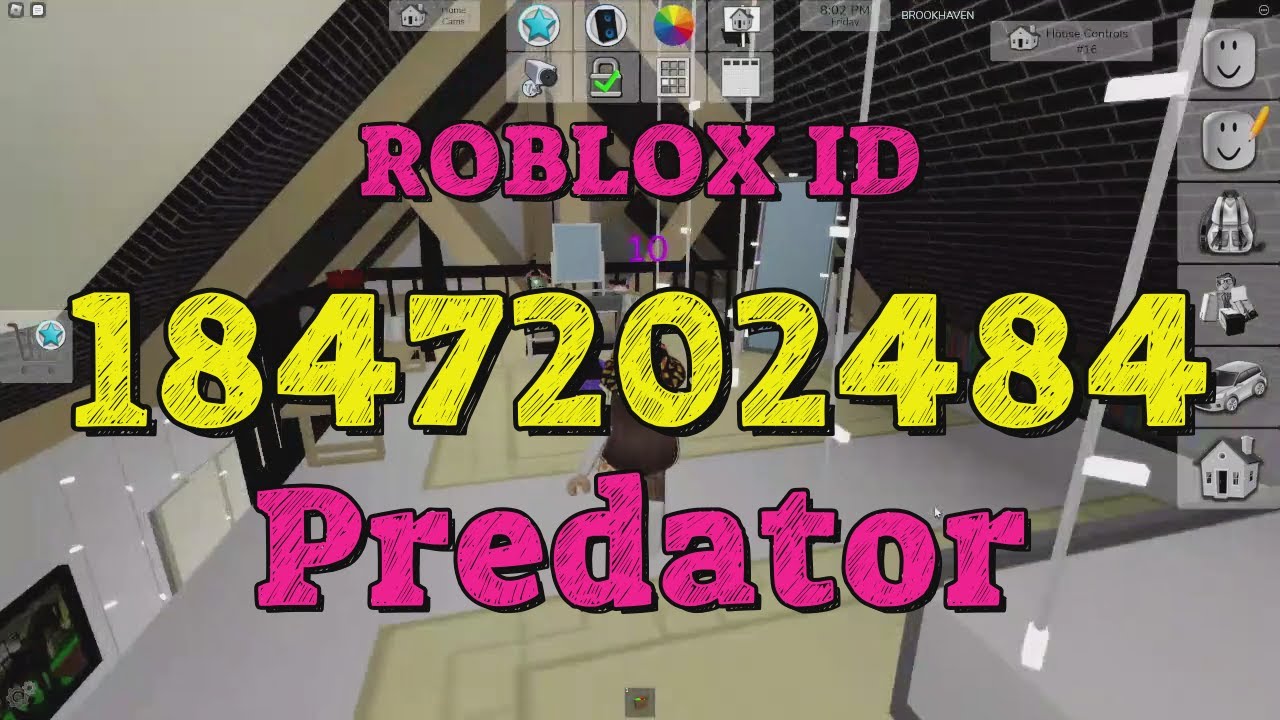 PREDATOR Roblox Song Codes - YouTube