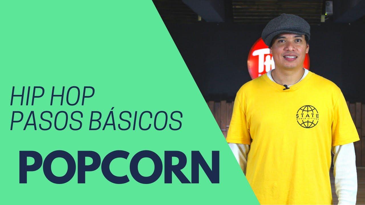 HIP HOP | Pasos Básicos | POPCORN - YouTube
