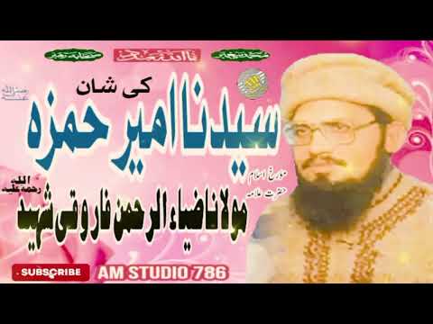 Mulana Zia Ur Rahman Farooqi Shahed Saan Hazrat Ameer Hamzaؓ مولانا ضیاءالرحمن فاروقی شہیدؒامیرحمزہؓ