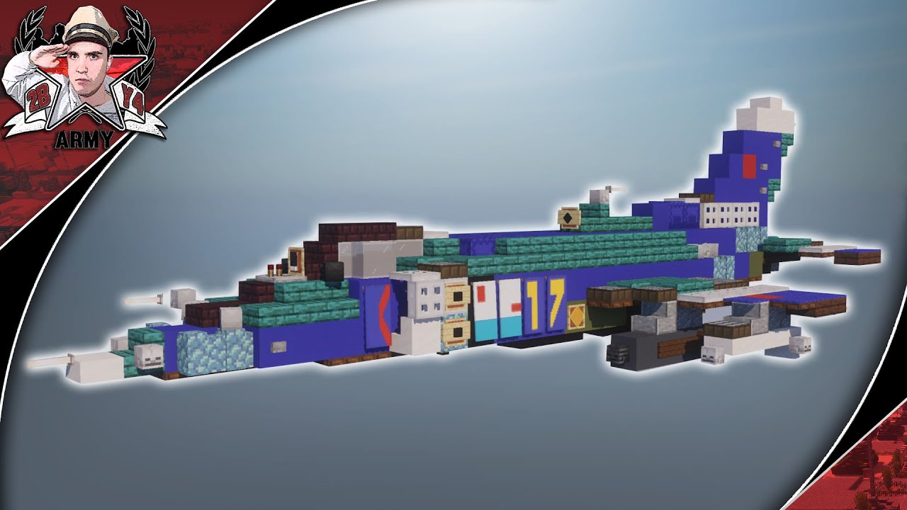 Minecraft: Modern Warfare Yak-38M | VTOL Fighter Tutorial (In-Flight ...