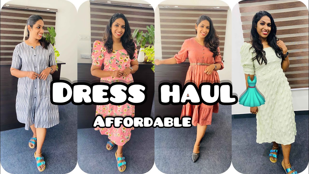 DRESS HAUL - YouTube
