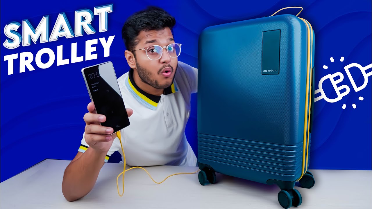 MOKOBARA Smart Trolley Bag Unboxing & Review - YouTube