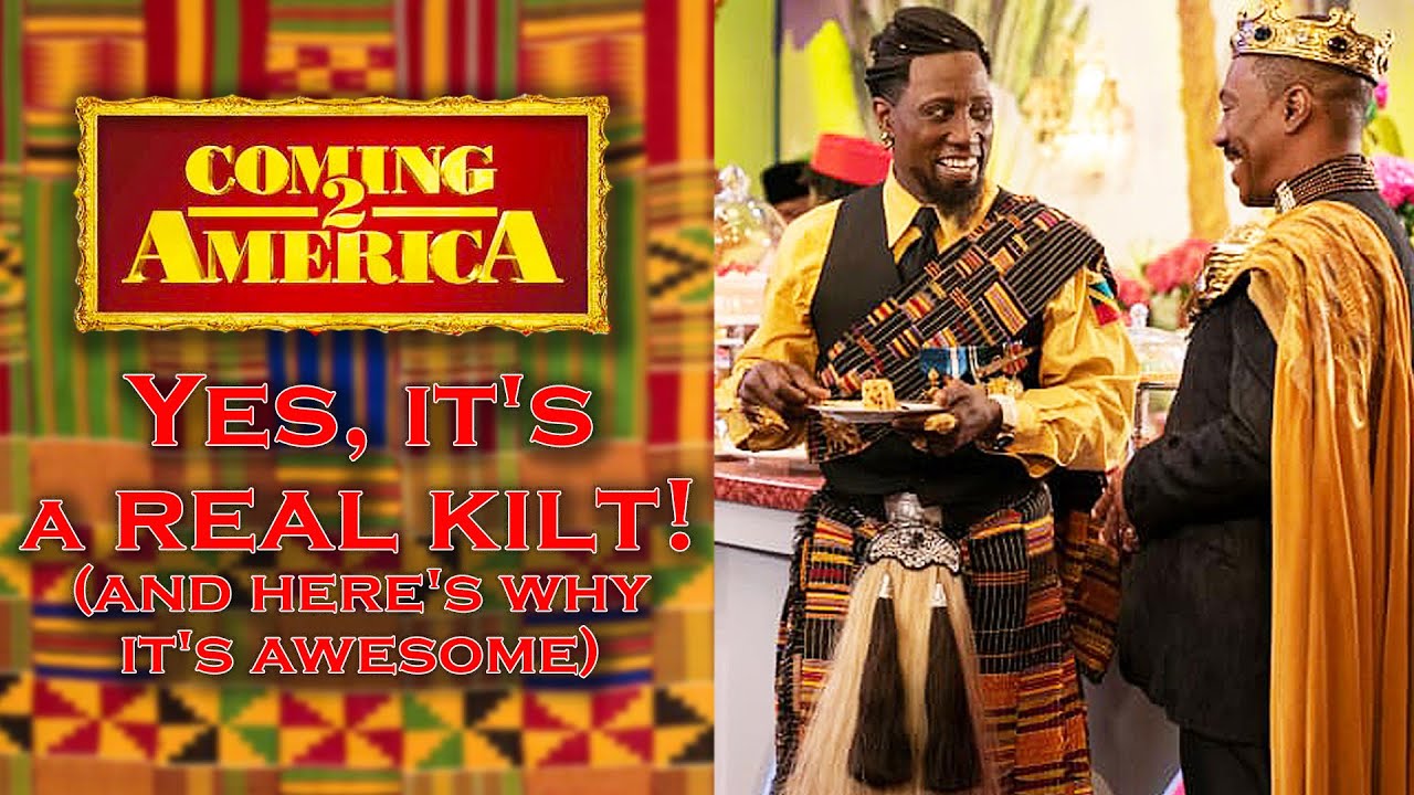 The Coming 2 America Kilt worn by Wesley Snipes - Is it a real kilt ...