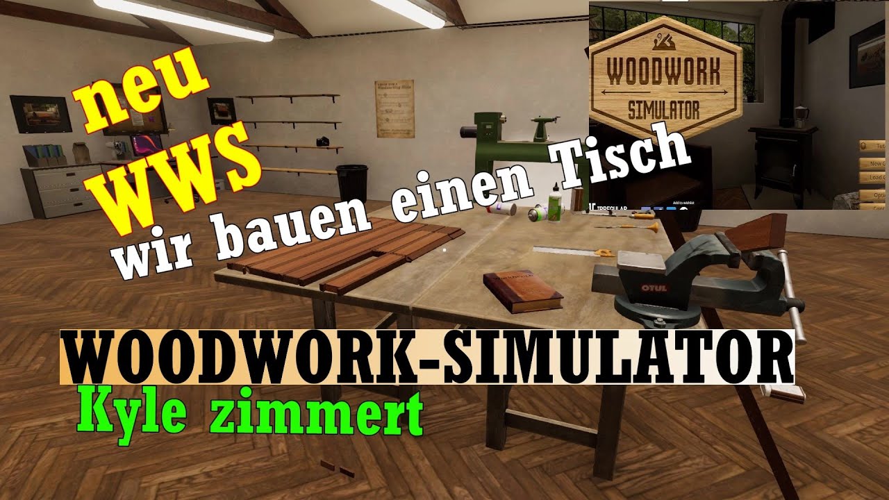 #WOODWORK SIMULATOR , WWS | verschiedene Werkzeuge benutzen ,#1 game ...