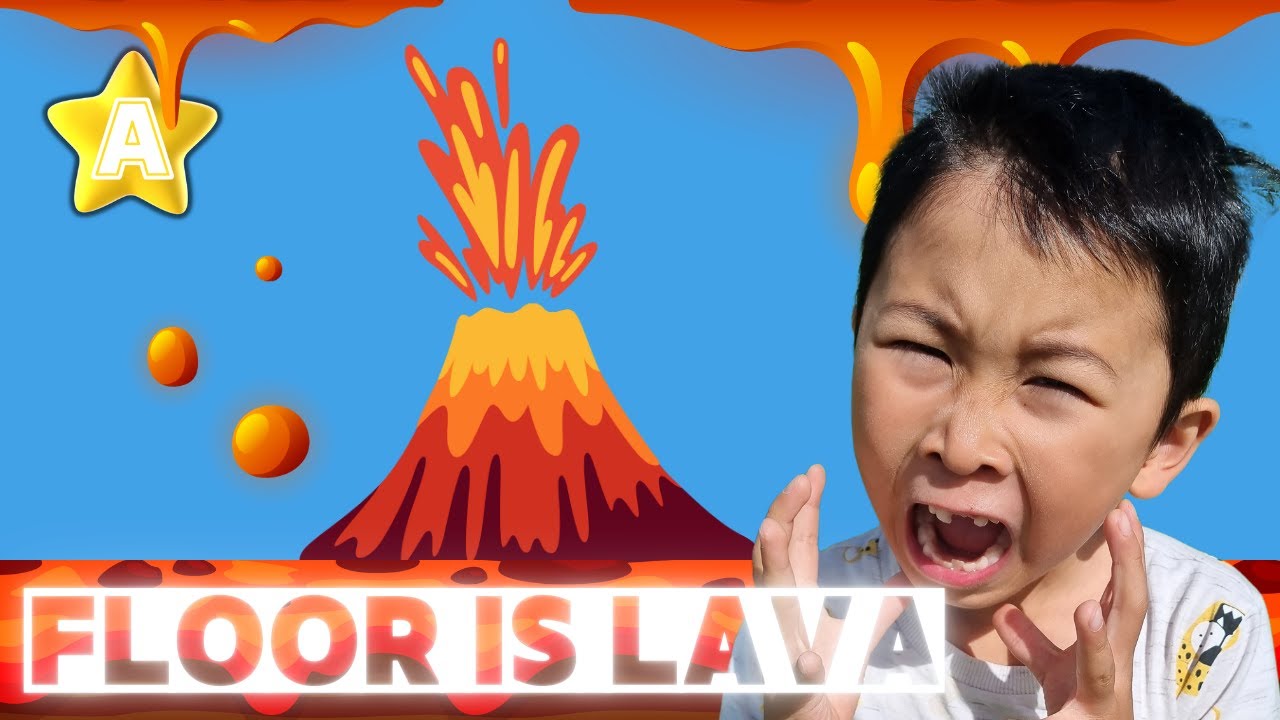 FLOOR IS LAVA - New Kid Song Dance - YouTube