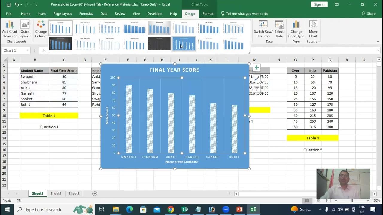 DEEP Session-38 WeekEnd2 Assignment1 Microsoft Excel (Insert Chart) - YouTube