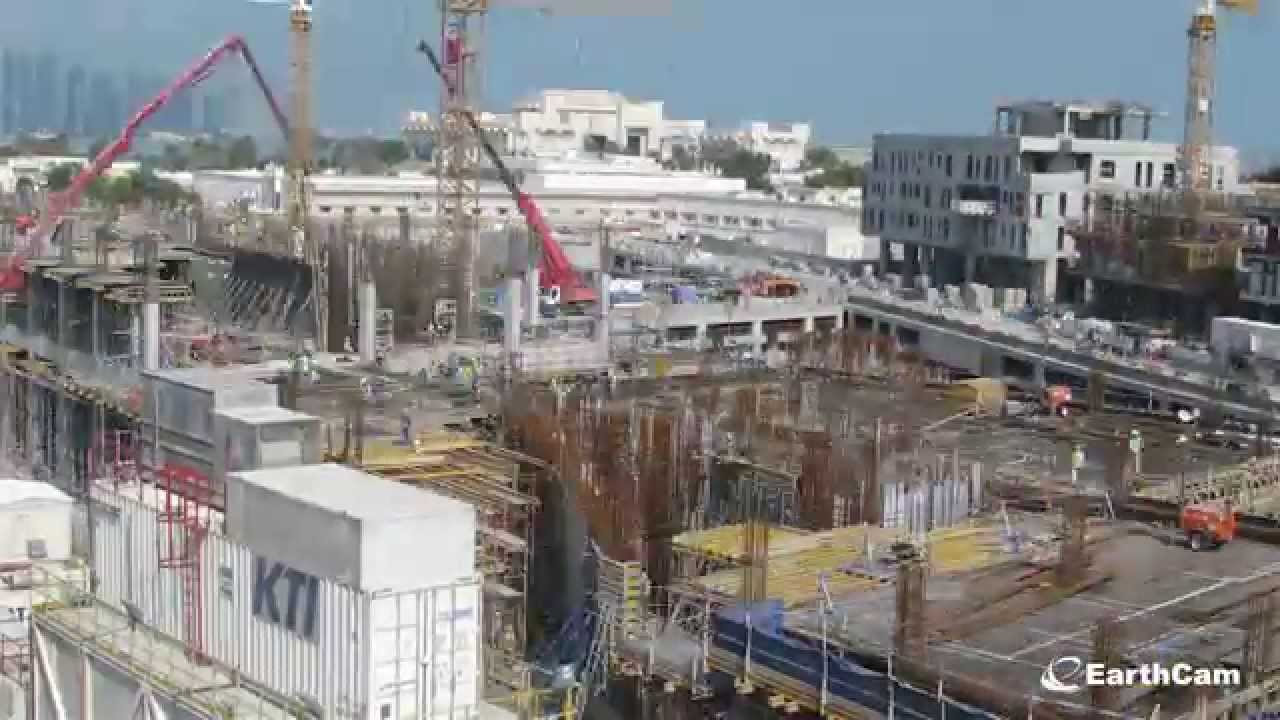 Msheireb Downtown Doha Construction Time-Lapse - YouTube