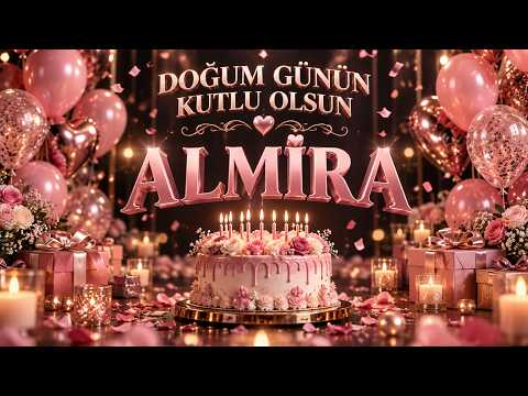 ALMİRA Doğum Günün Kutlu Olsun 🎉 | İsme Özel Doğum Günü Videosu
