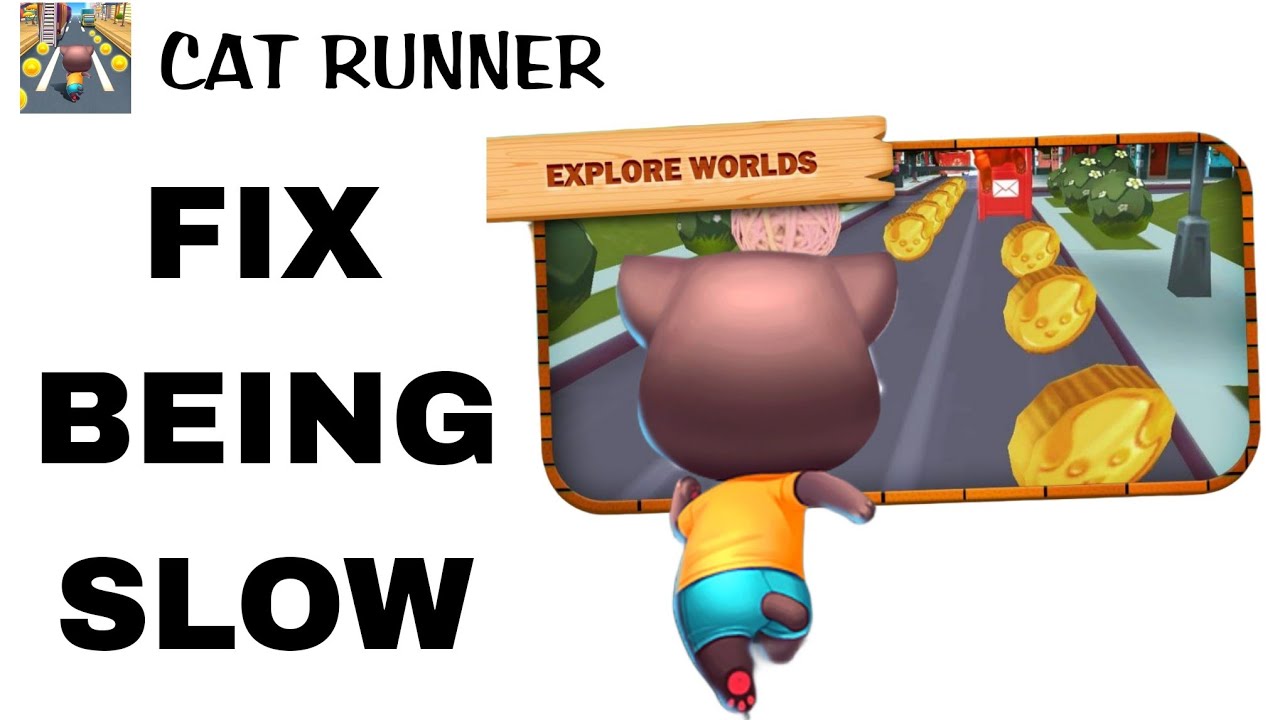 How To Fix And Solve Being Slow On Cat Runner App | Final Solution ...