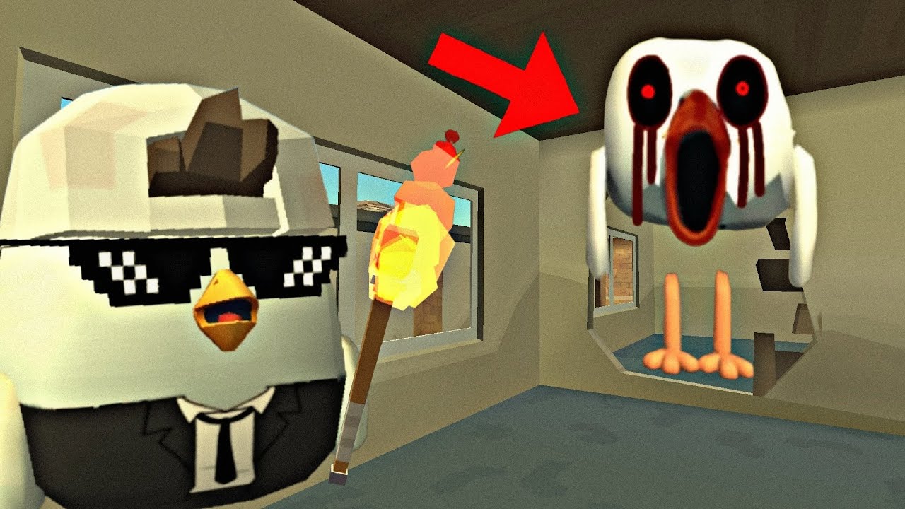 the crying chicken in chicken gun! **checking myths** - YouTube
