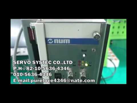 NUM 1040-W CNC DRIVE CONTROLLER 1040W - YouTube
