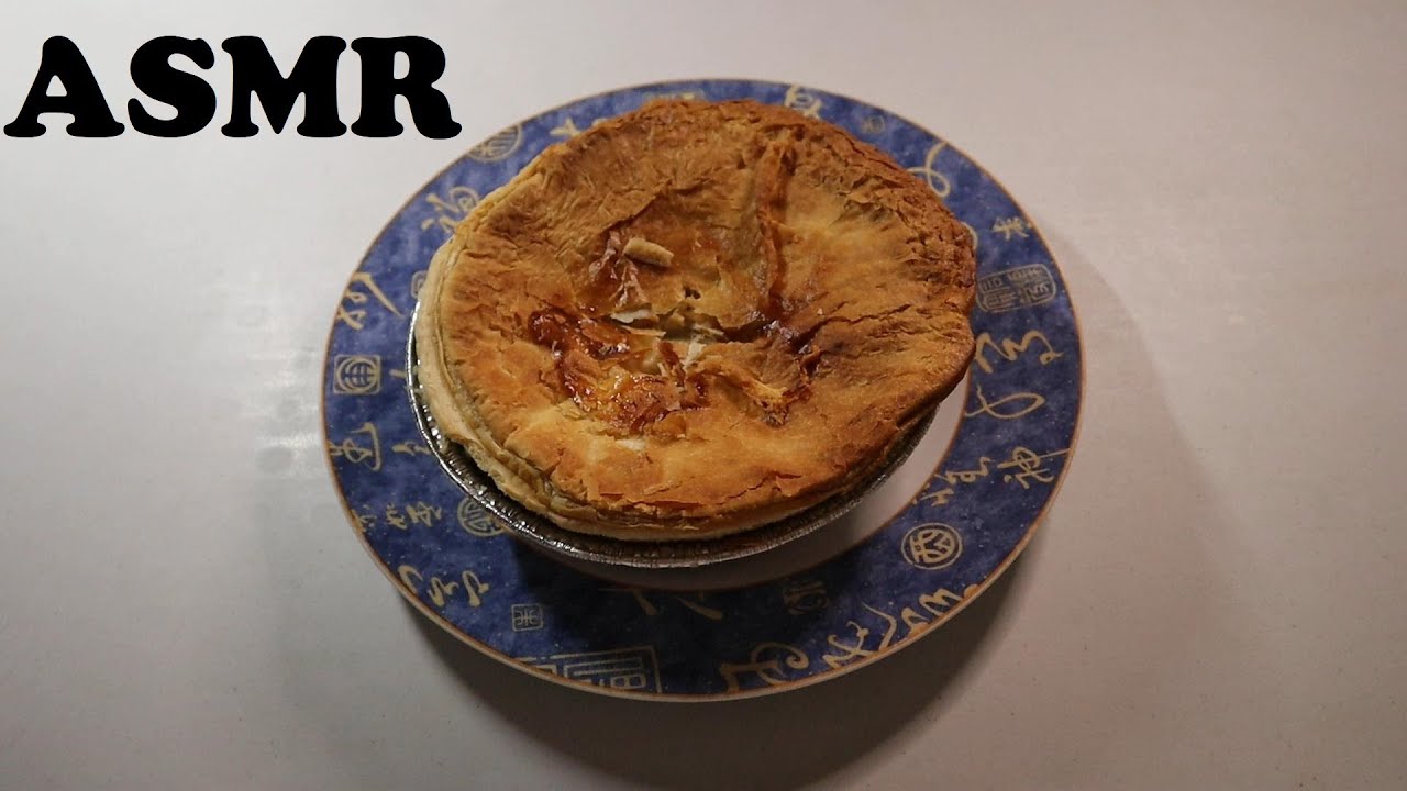 MEAT PIE ASMR MUKBANG - YouTube