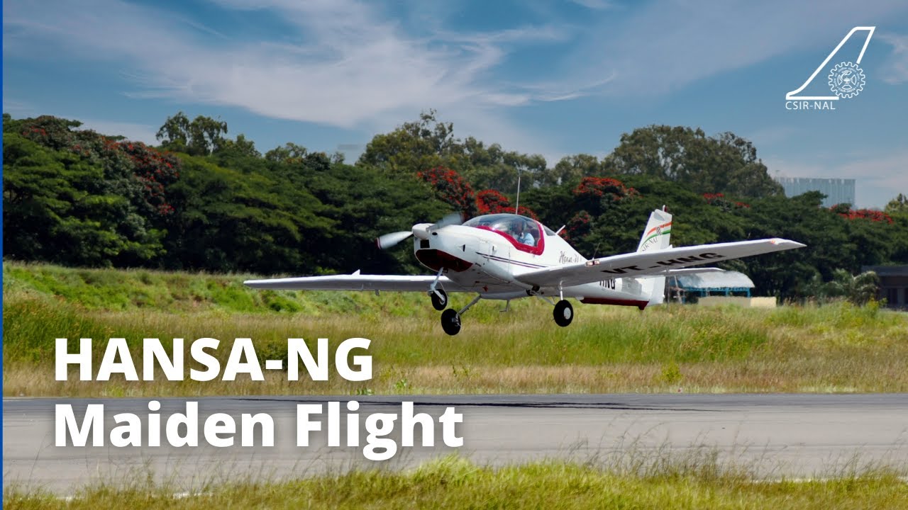 HANSA-NG Maiden Flight - YouTube