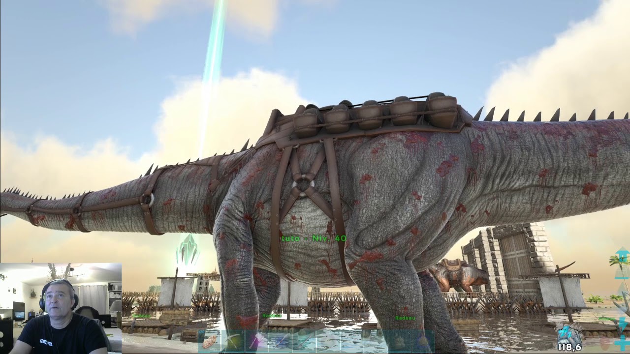 #3 A quoi peut servir le Diplodocus ? Ark Survival PC 12 05 20 - YouTube