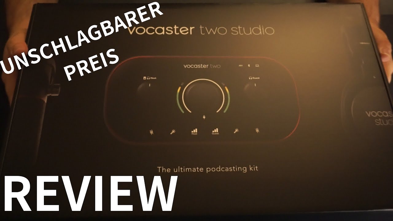 Focusrite Vocaster Two Studio - EIN UNSCHLAGBARES BUNDLE - Review - YouTube