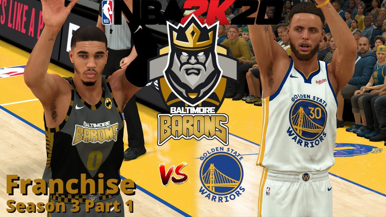 NBA 2K20 - Baltimore Barons Expansion Franchise Season 3 Part 1 RUNNER ...