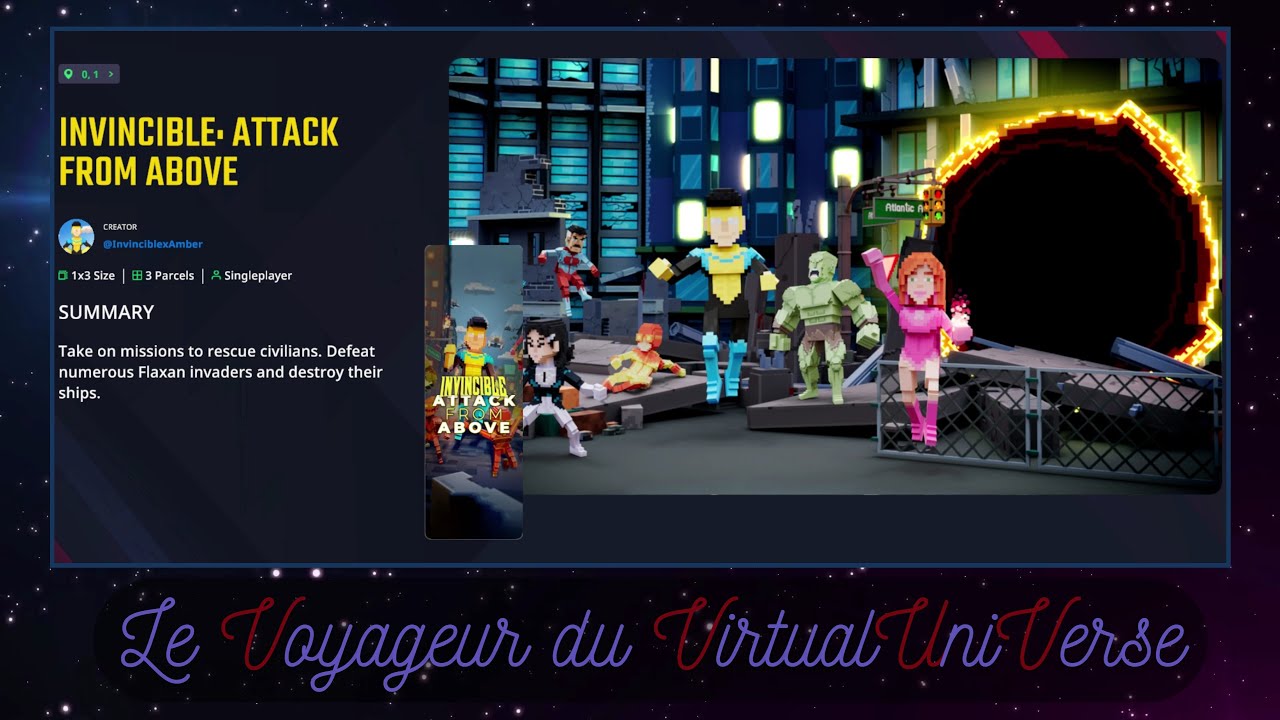 PRESENTATION - Invincible : Attack From Above - The Sandbox - YouTube