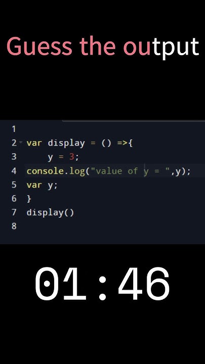 Javascript Interview questions ( Hoisting in JS) - YouTube