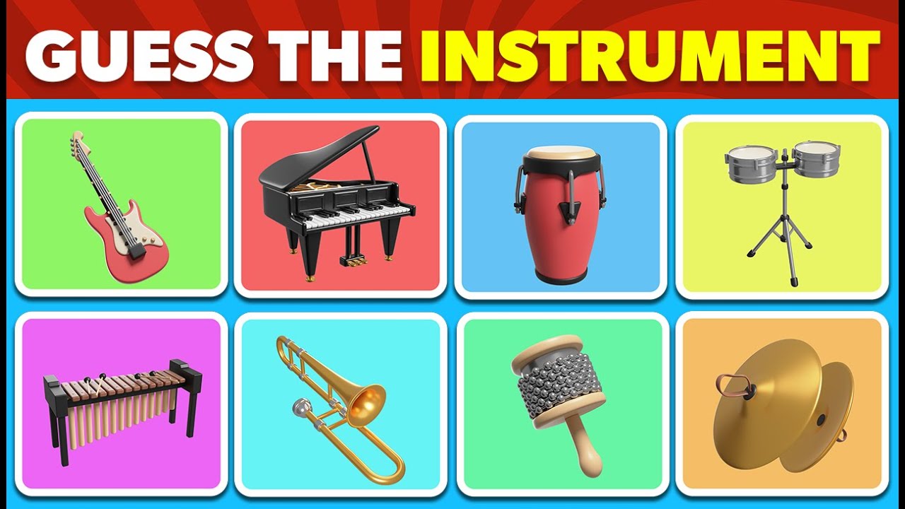Guess The Musical Instrument | Learn Music Instruments Quiz - YouTube