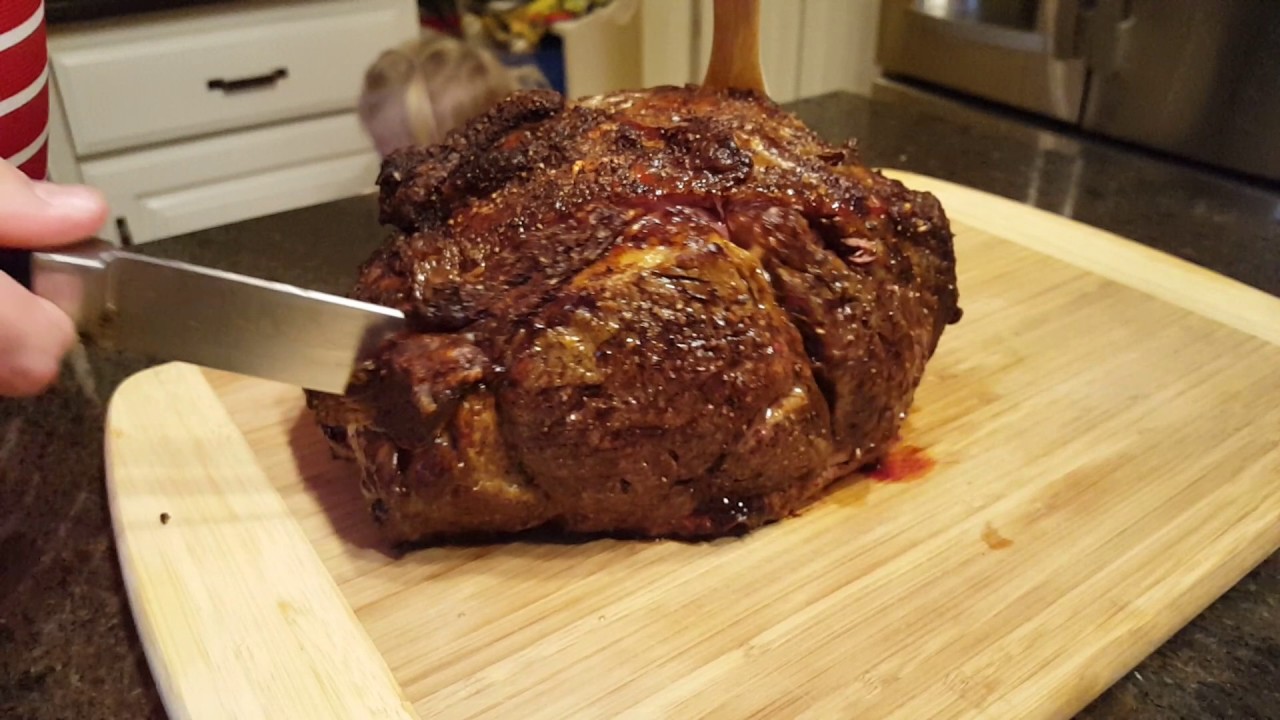Thanksgiving prime rib - YouTube