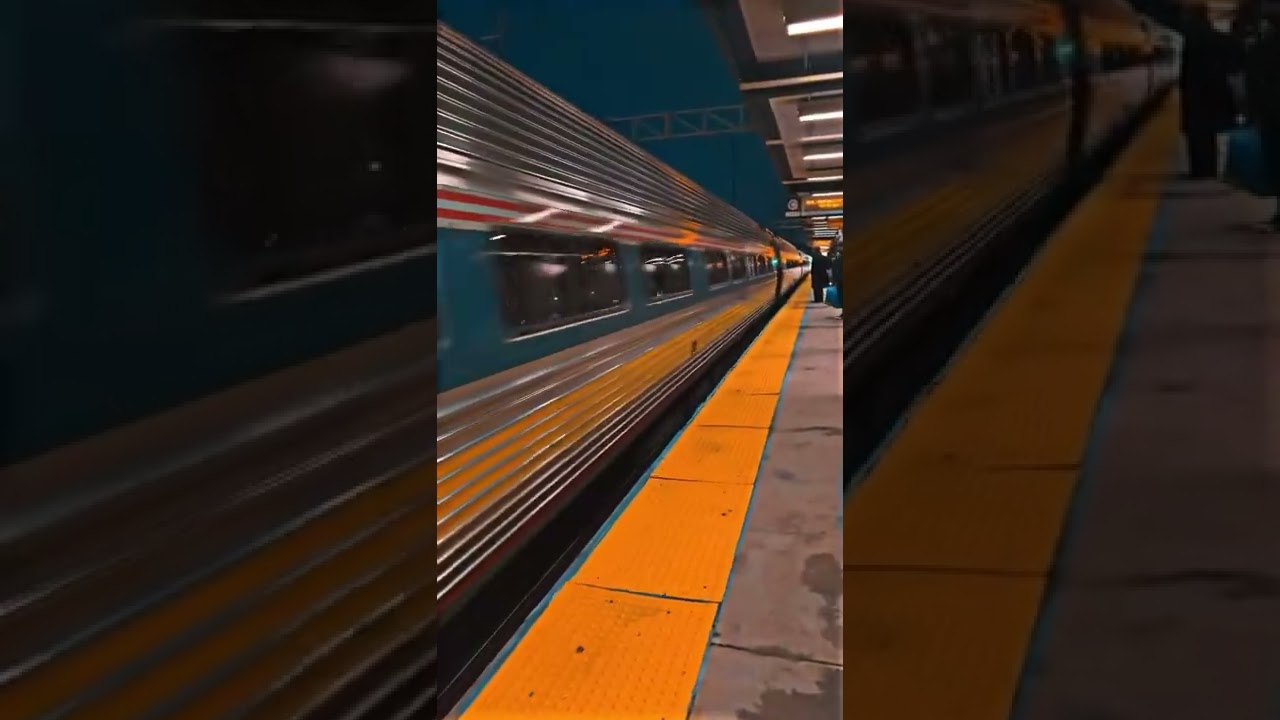 Amtrak 162 to boston arriving at new Carrollton 12/05/2021 - YouTube