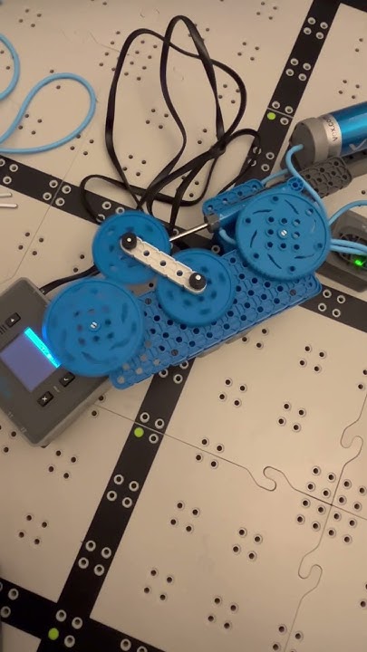 vex iq full volume pneumatics motor sharing mechanism 498A - YouTube