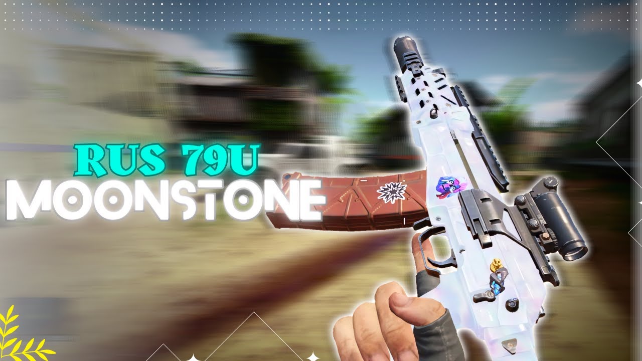 Beautiful SMG RUS 79U - MOONSTONE Base Loadout Challenge COD MOBILE ...