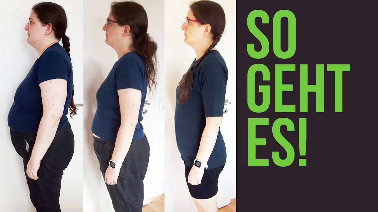 36 Kilo in 2 Jahren abnehmen – So hat sie es geschafft! - YouTube