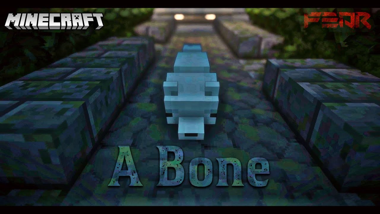 "A BONE" A Short Minecraft Story of a Dog | Like, Share & Subscribe ...