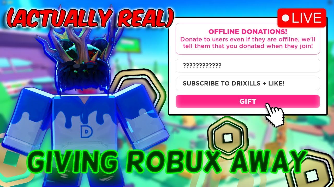 🔴 PLS DONATE DONATING TO VIEWERS🔴 *LIVE!*🔴 | PLS DONATE LIVE | ROBUX ...
