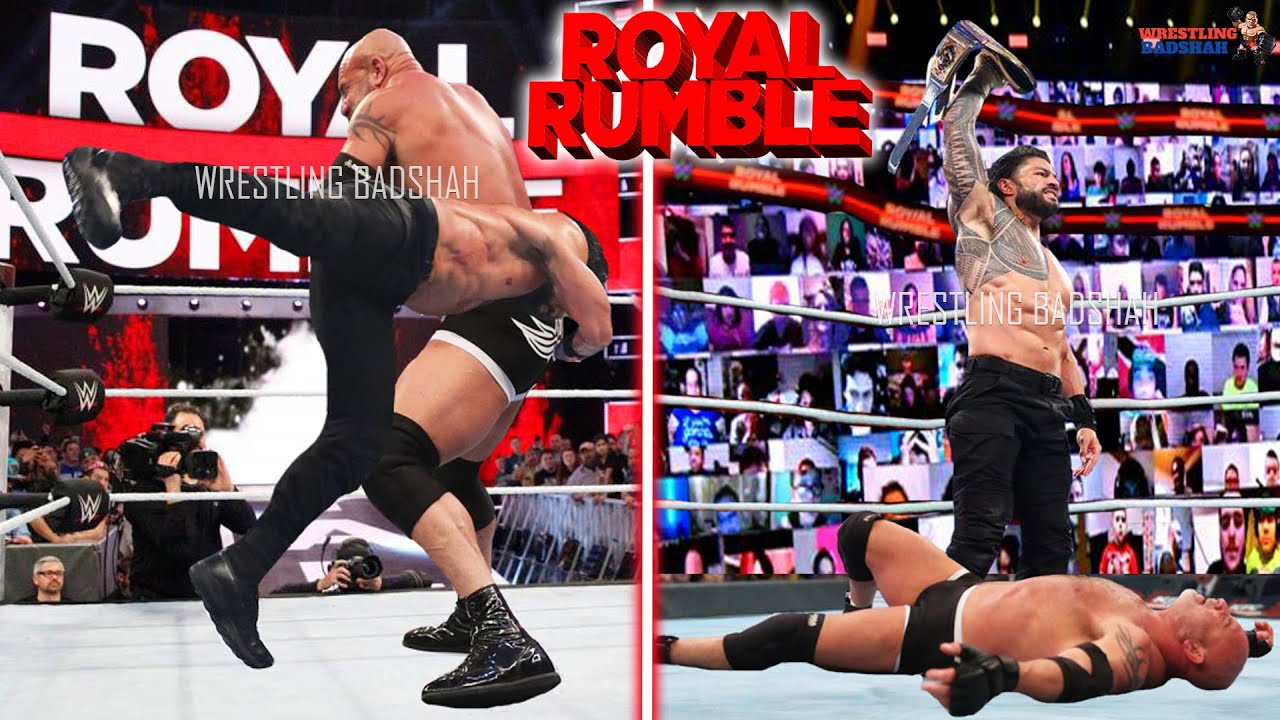 Roman Reigns Spears Goldberg?! Drew McIntyre vs Goldberg!! Roman vs ...