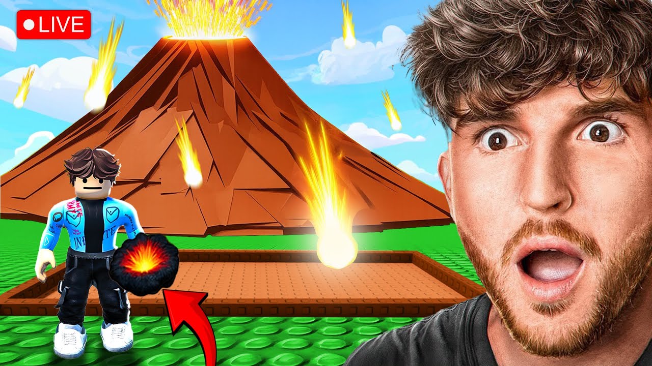 (🔴LIVE) ROBLOX VOLCANO UPDATE! - YouTube