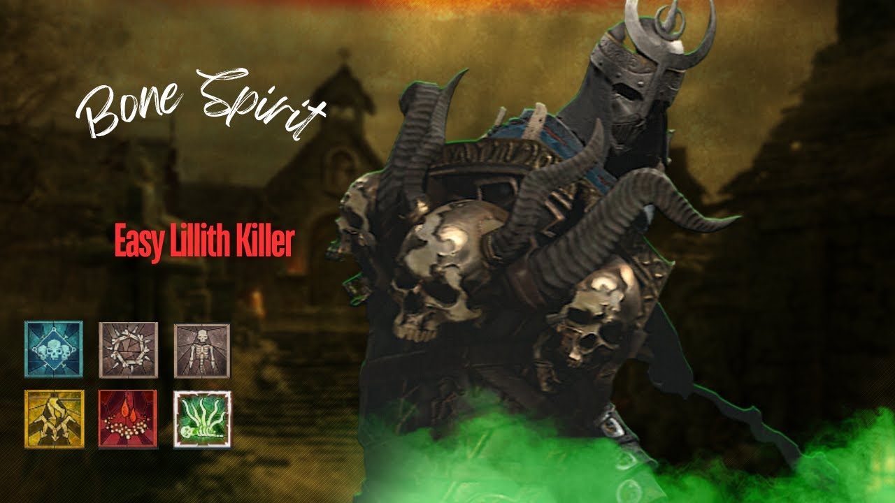 Diablo 4 : Bone Spirit Destroyer of Lillith - YouTube
