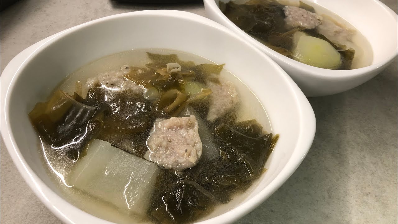 Seaweed Winter Melon Dace Meat Soup | 昆布冬瓜鯪魚肉湯 - YouTube