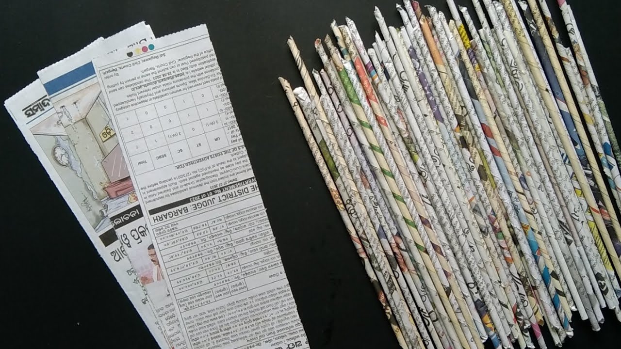 Waste Newspaper With Mirror Wall Decor Ideas | Best Out Of Waste | DIY ...