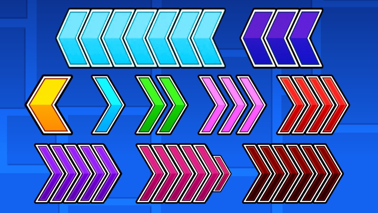 Geometry Dash with More Speed Portals - YouTube