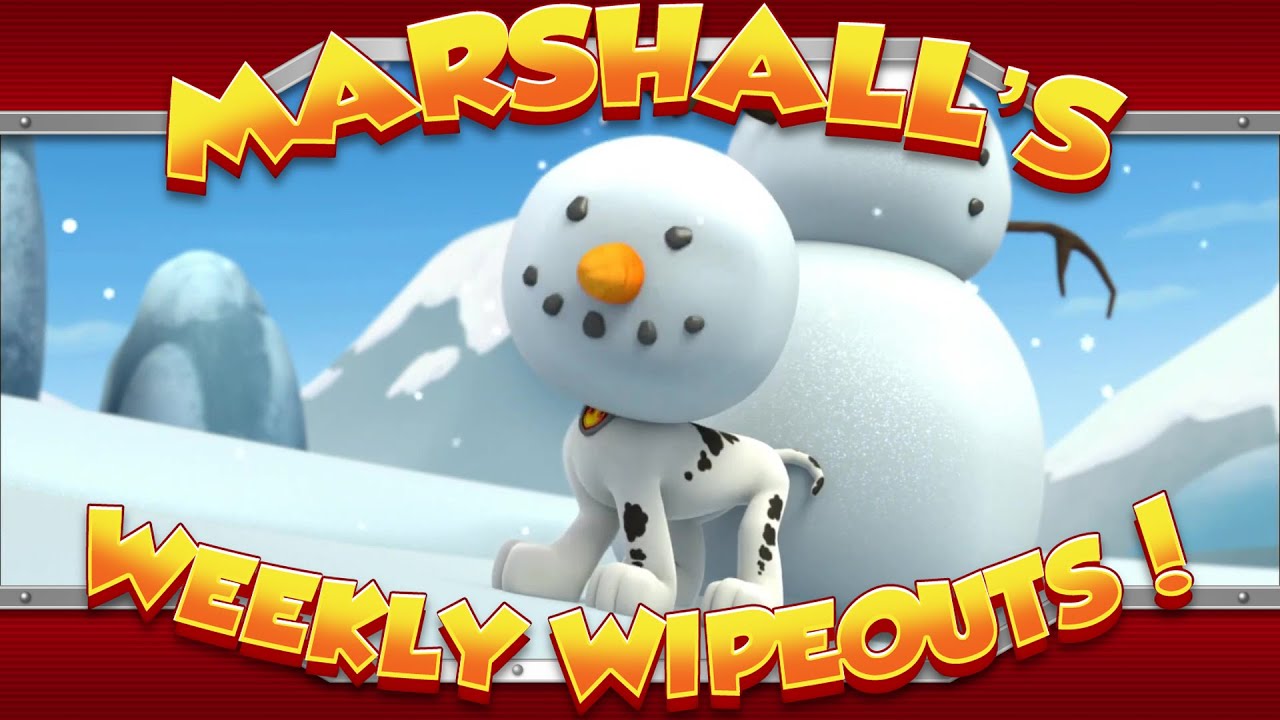 Marshall's Weekly Wipeouts! (Season 1 - Pups and the Snow Monster ...