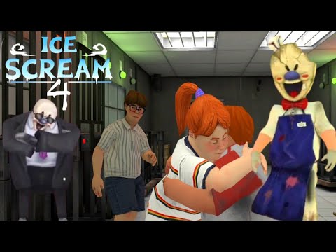 ESCAPING FROM ROD'S HORROR ICE CREAM FACTORY // Ice Scream 4 - YouTube