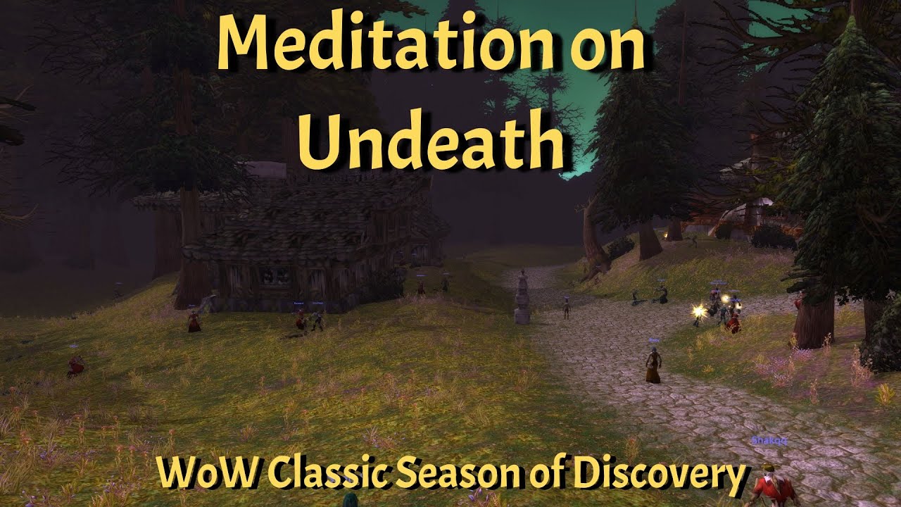 Meditation on Undeath/Priest Rune of Penance--WoW Classic Season of ...