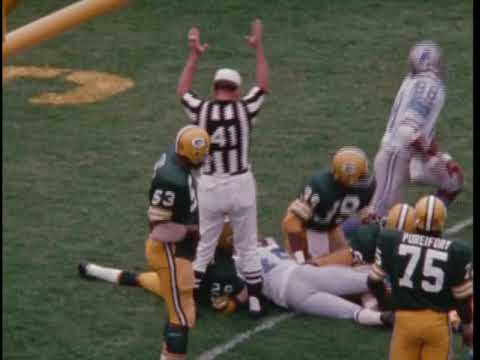 1973 Lions at Packers week 2 - YouTube