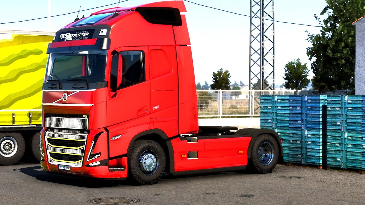 ETS 2 - Volvo FH5 2020 Transporting Garlic from Albacete to Murcia ...