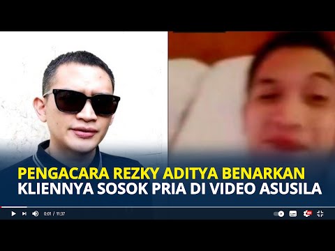 REZKY Aditya Dicecar 22 Pertanyaan, Kuasa Hukum Benarkan Kliennya Adalah Pria di Video Asusila