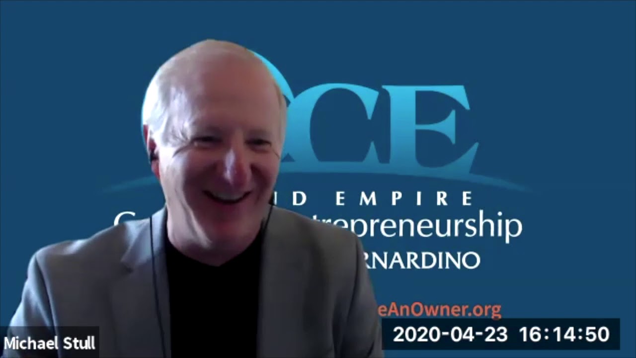 Entrepreneurship Speaker Series: Mike Stull ('05), California State ...