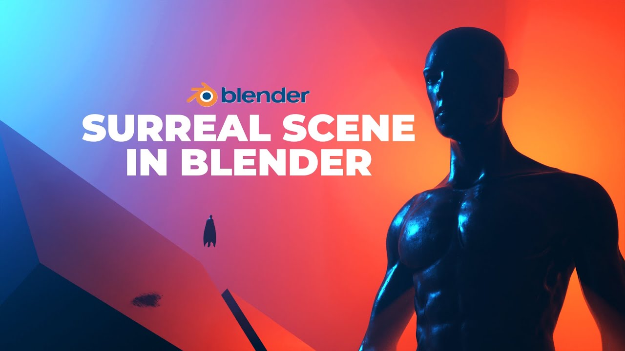 How I made this Surreal Scene in Blender | Time-Lapse - YouTube