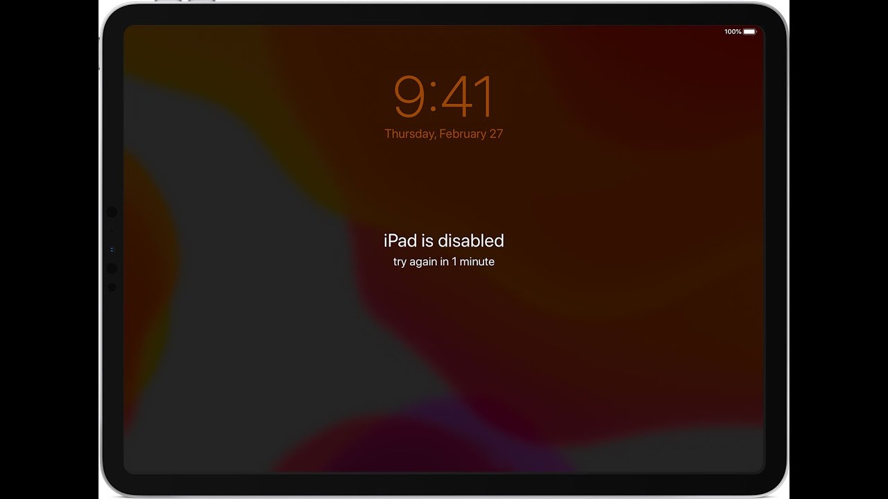 iPad pro 2020 disabled HD 1080p - YouTube