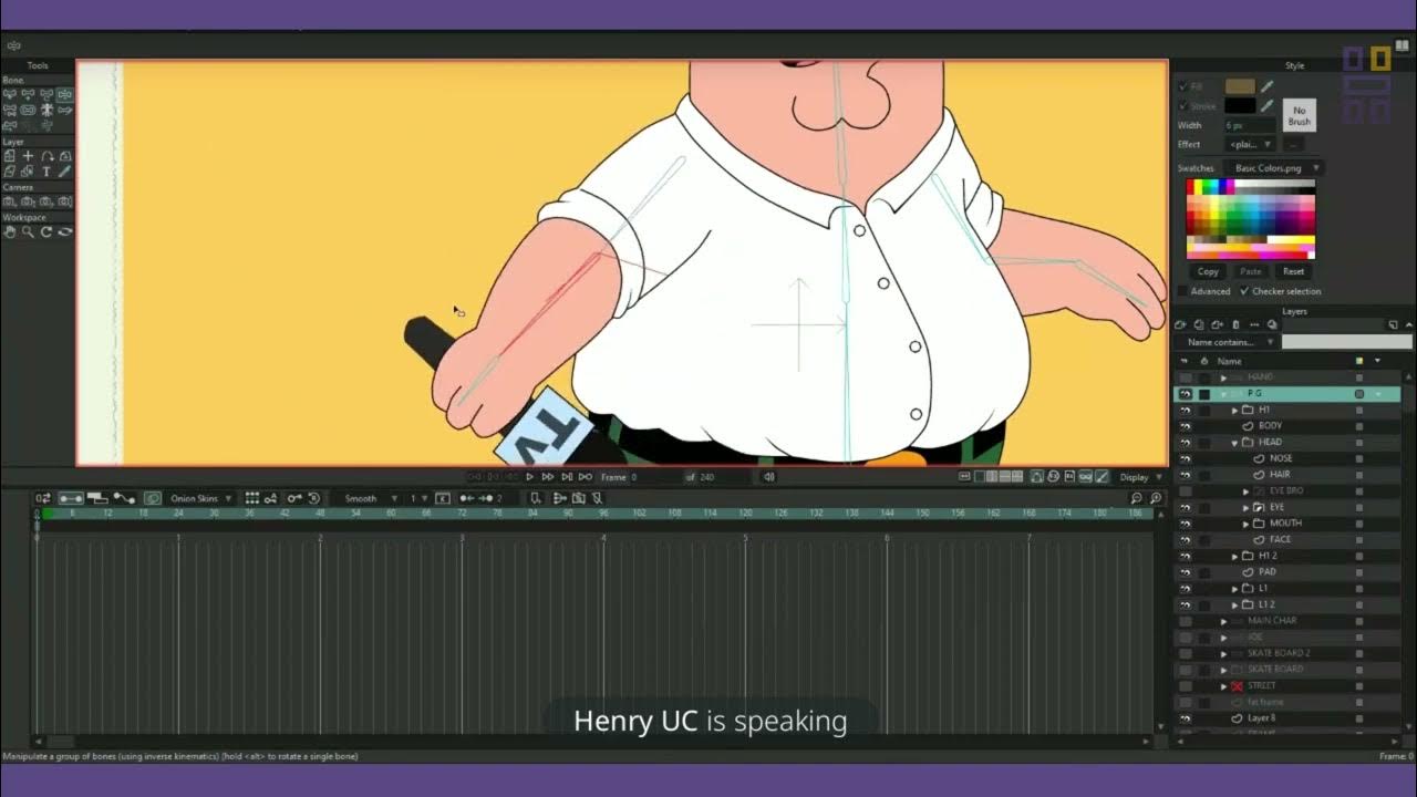 Bind points - Rig method in Moho FREE Tutorial (bones and joints) - YouTube
