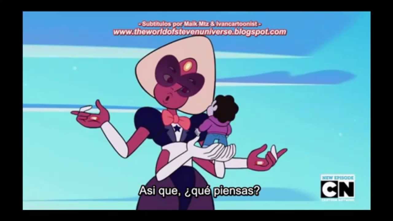 fusion de perla y garnet (sardonyx) Steven universe. - YouTube