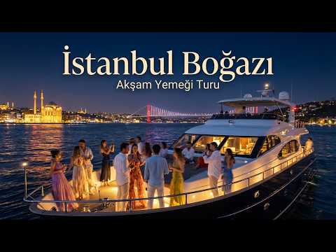 🇹🇷 İstanbul Akşam Yemekli Boğaz Turu