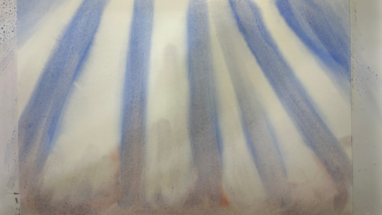 Waldorf Wet on Wet Watercolor Painting Class 3 - Creation Day 1 - YouTube