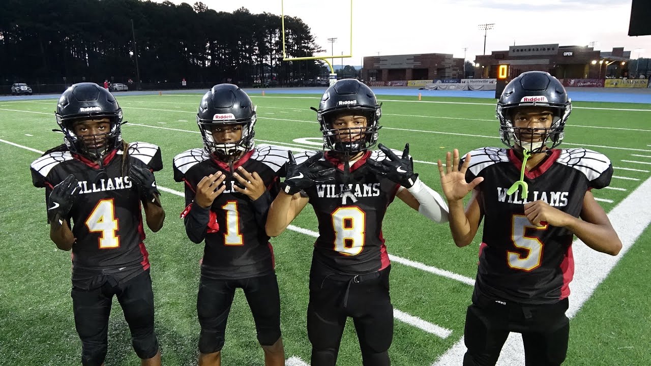 Zailyn Vaughn runs for 3 TDs: Williams clips Mountain Gap 36-12 - YouTube
